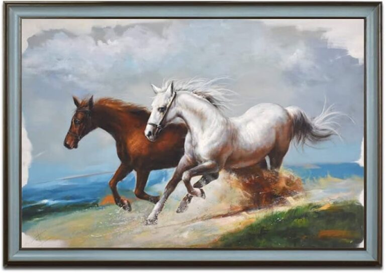Cómo elegir pinturas de caballos al óleo Consejos y técnicas