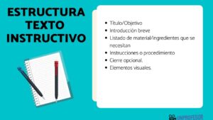 Qué características deben tener los textos instructivos