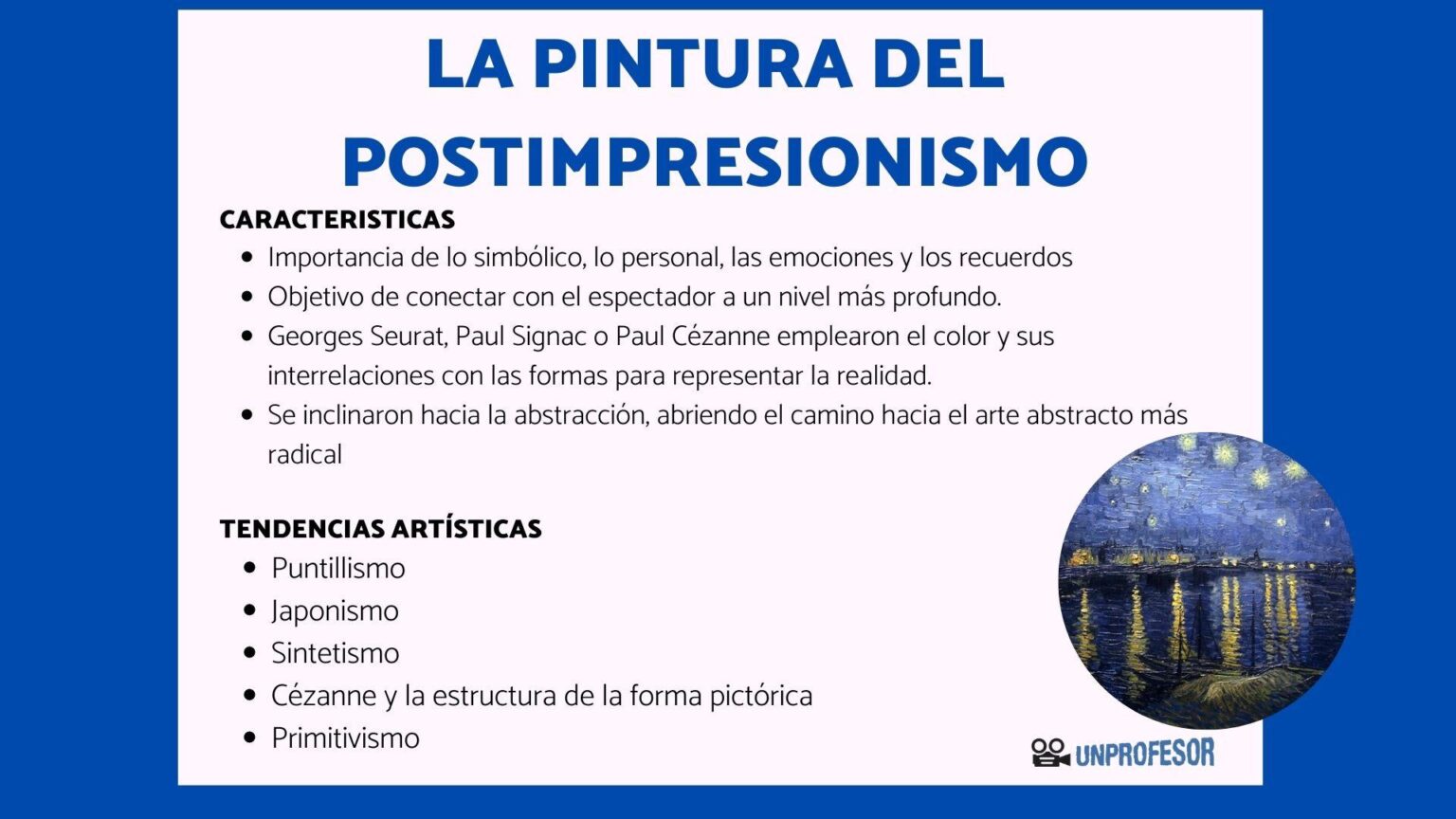 Qué fue primero el impresionismo o el postimpresionismo